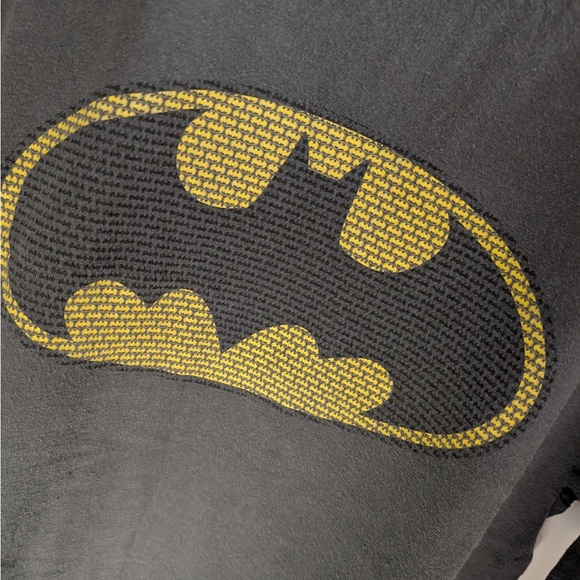 Batman | Shirts | Batman Logo Patch In Black And Yellow | Poshmark